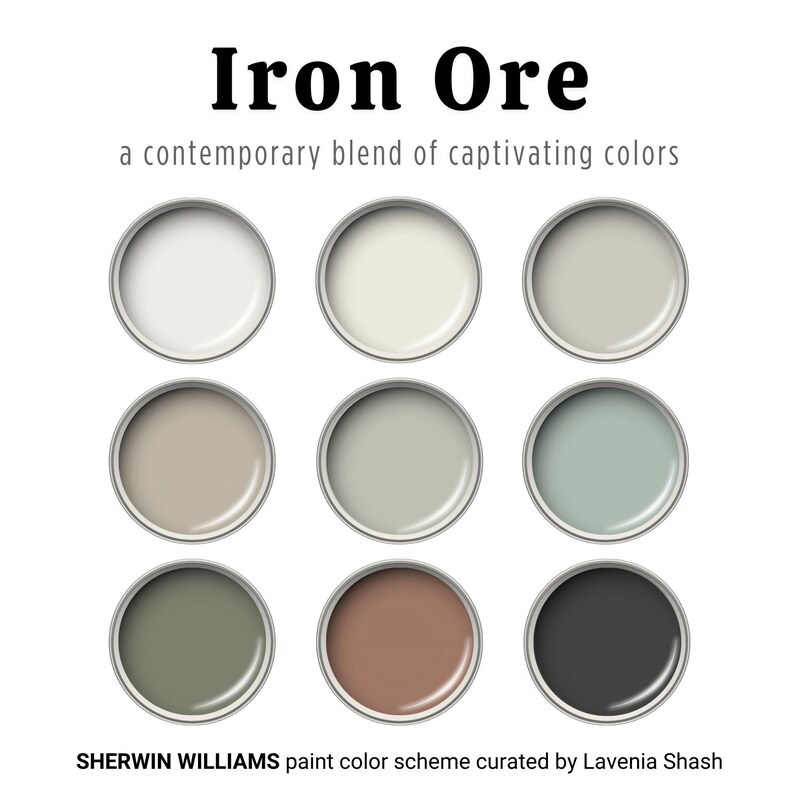 Iron Ore Paint Palette - Etsy