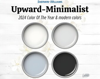 Sherwin Williams Modern Neutrals Paint Color Palette Coastal - Etsy UK