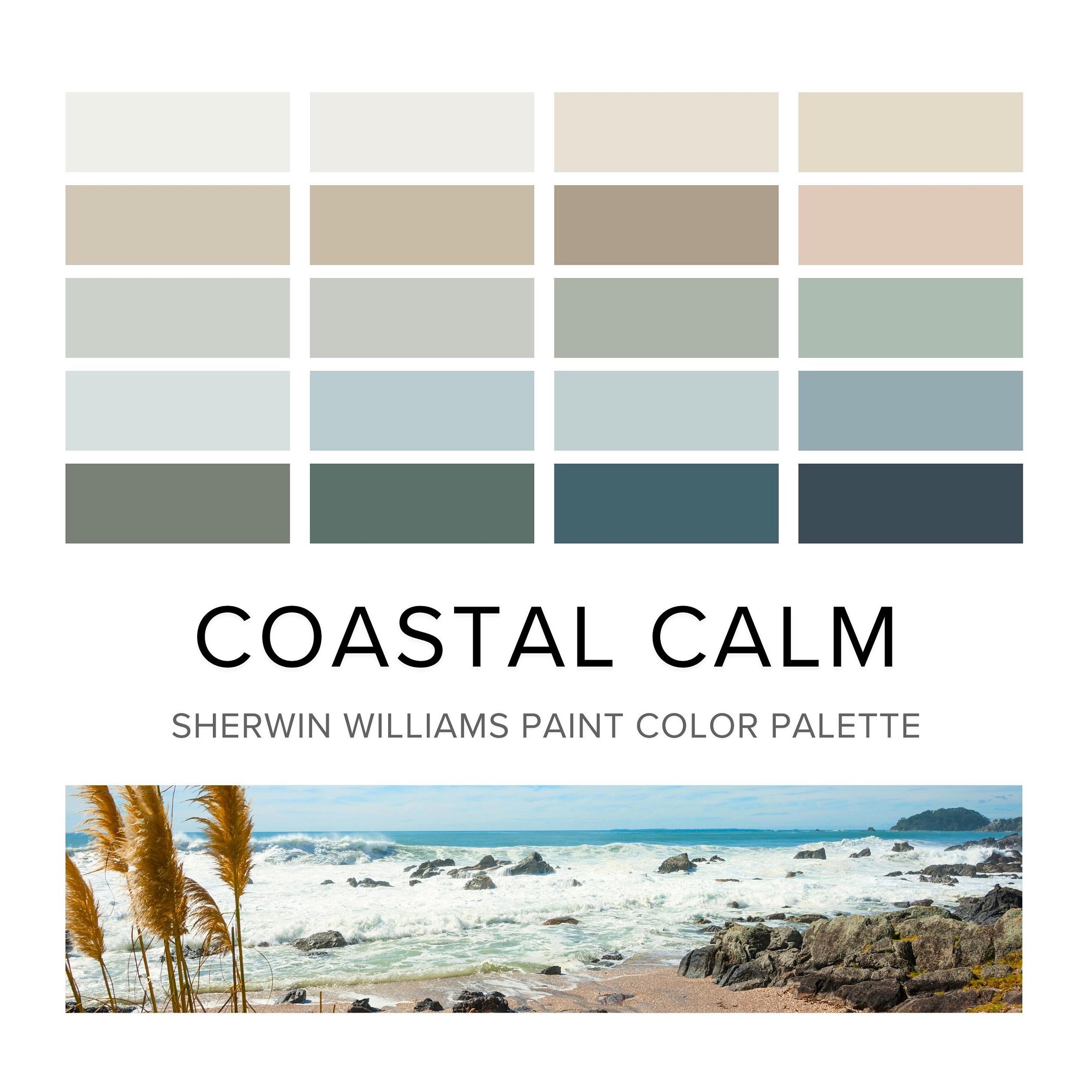 Sherwin Williams Coastal Colors