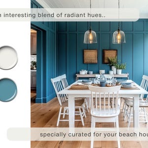 Beach House Color Palette: Sherwin Williams Coastal or Farmhouse Home ...