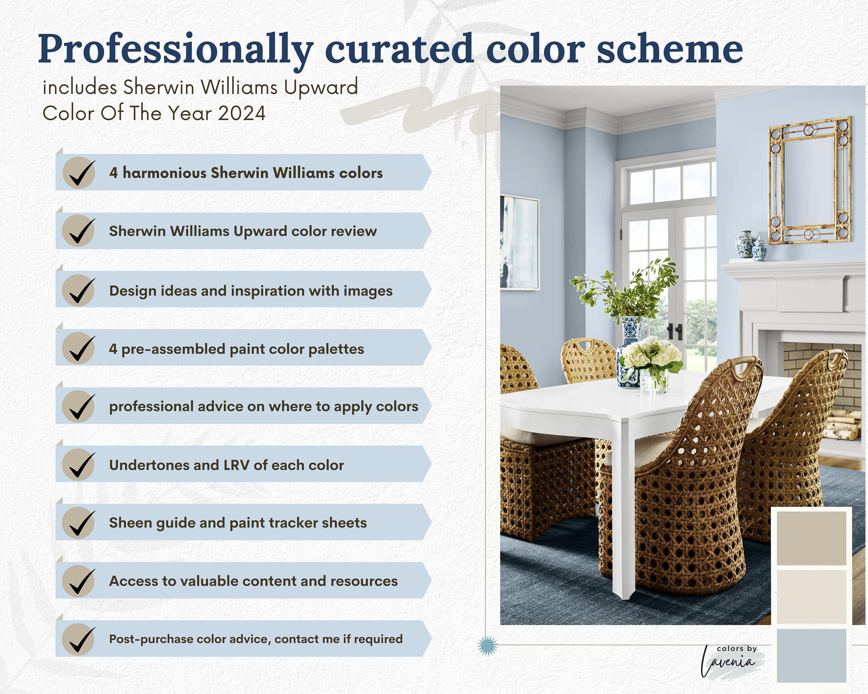 Upward Sherwin Williams Color Palette, Farmhouse Colors, Home Color ...