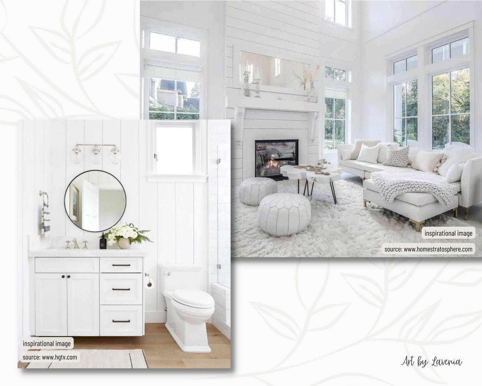 Farmhouse Paint Color Palette Sherwin Williams White Colors - Etsy