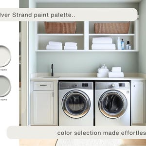 Silver Strand Sherwin Williams Color Palette, Whole House Paint Palette ...