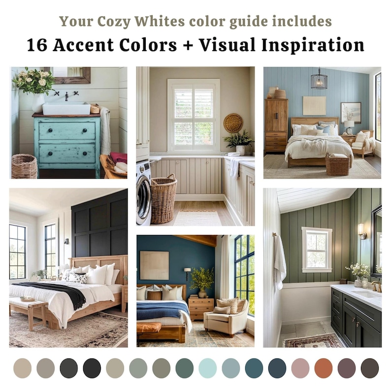 White Wall Colors: Sherwin Williams White Paint Color Palette - Modern ...
