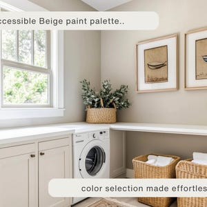 Sherwin Williams Accessible Beige: Whole House Interior Paint Scheme ...