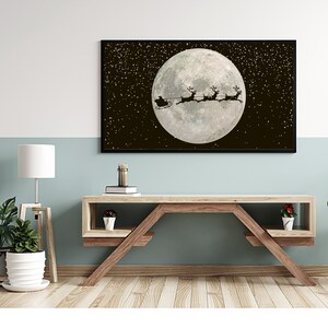 Samsung Frame TV Art Christmas, Frame TV Art, Merry Christmas, Winter ...