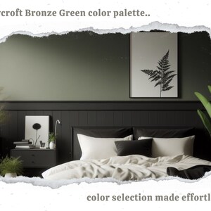 Roycroft Bronze Green Sherwin Williams Color Palette, 2024 Paint Colors ...