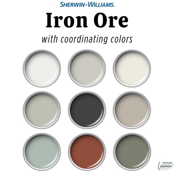 Iron Ore Paint Palette - Etsy