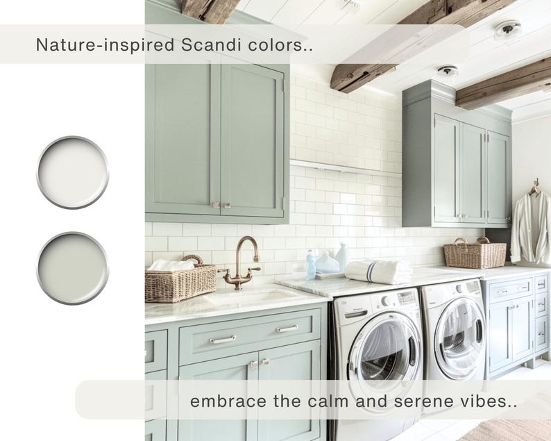 Nordic Scandinavian Color Palette: Sherwin Williams Paint Palette for ...