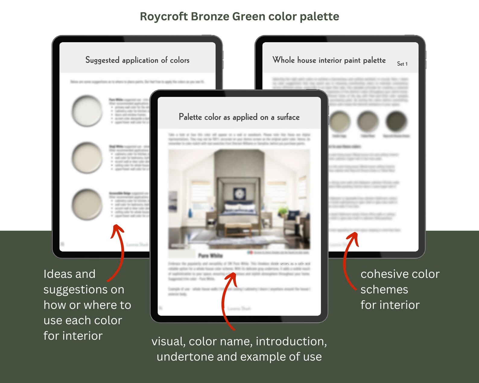 Roycroft Bronze Green Sherwin Williams Color Palette, 2024 Paint Colors ...