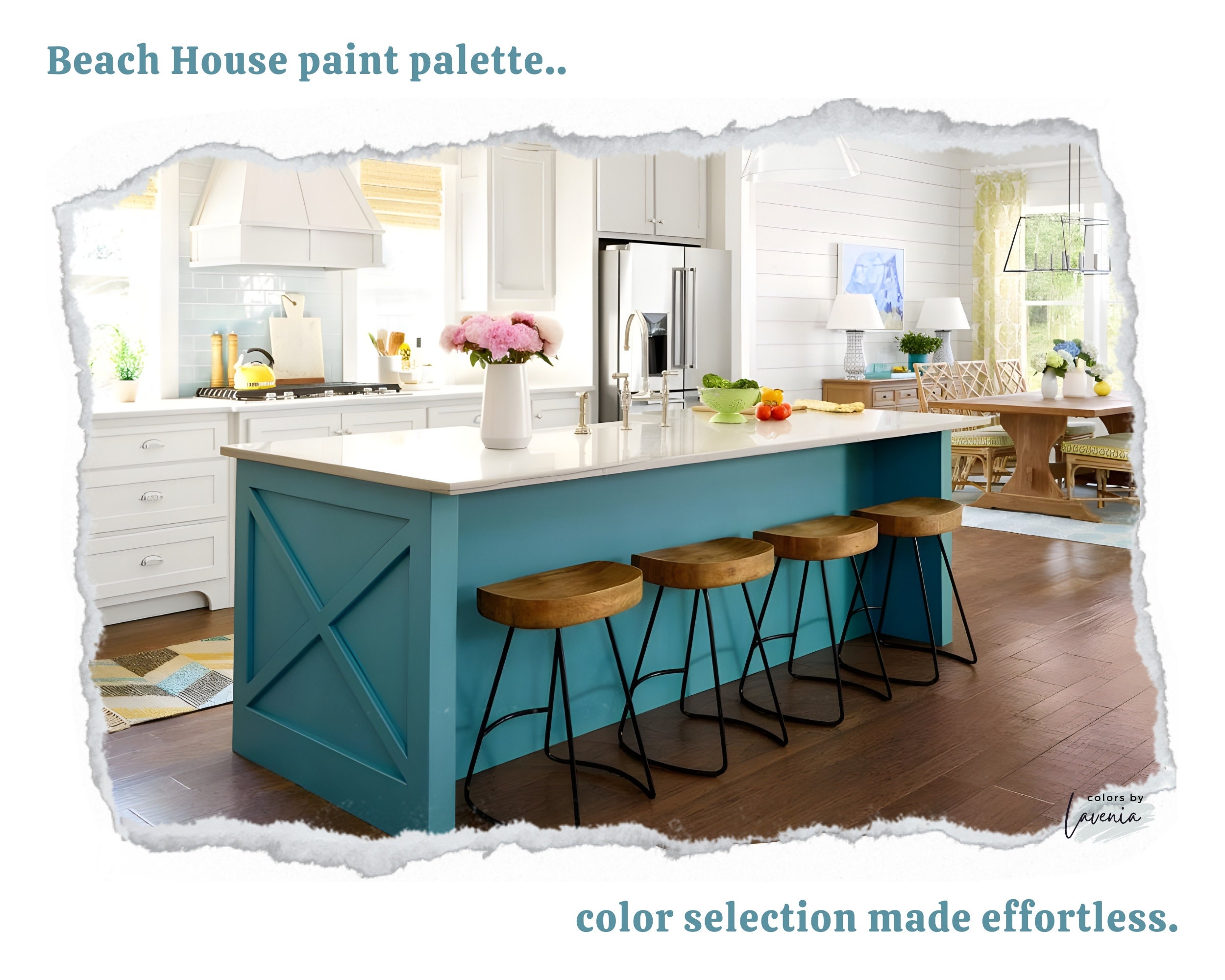 Beach House Color Palette: Sherwin Williams Coastal or Farmhouse Home ...