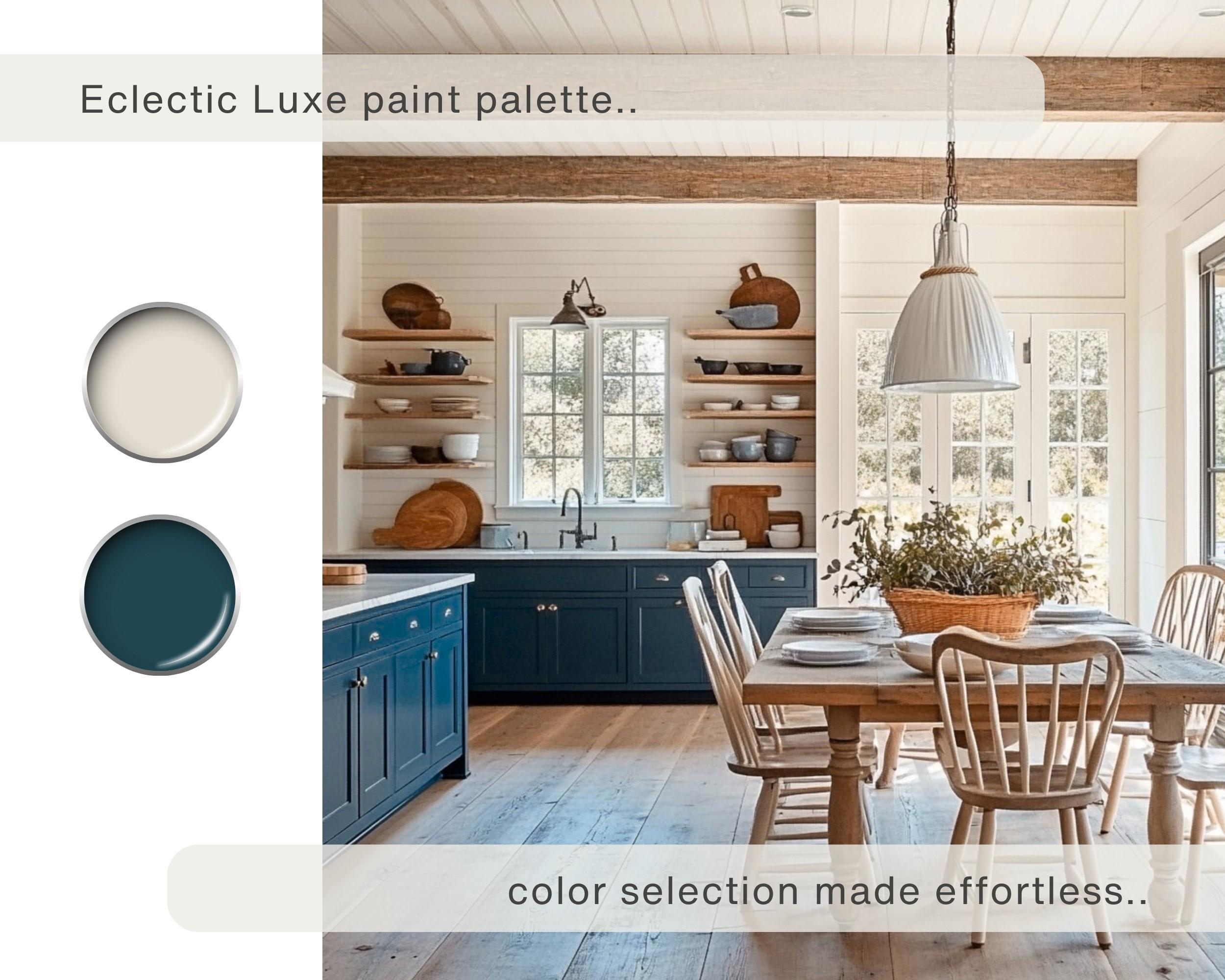 Sherwin Williams Eclectic Luxe Color Palette: Interior Paint Guide ...