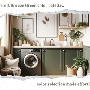 Roycroft Bronze Green Sherwin Williams Color Palette, 2024 Paint Colors ...