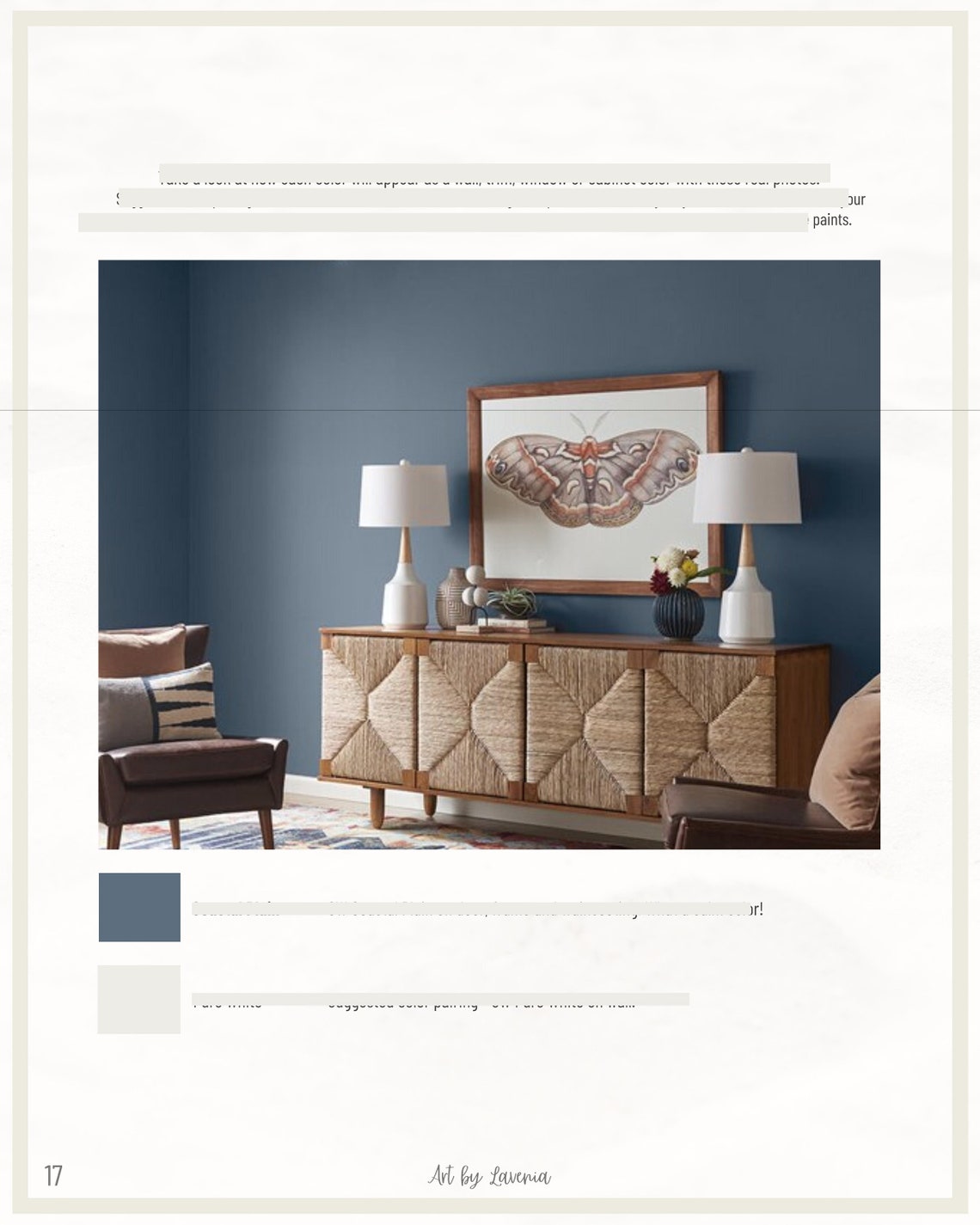 Sherwin Williams Modern Blue and Green Paint Color Palette - Etsy