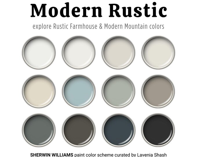 Sherwin-williams Mountain Road Color Palette, Mountain House, Neutral ...
