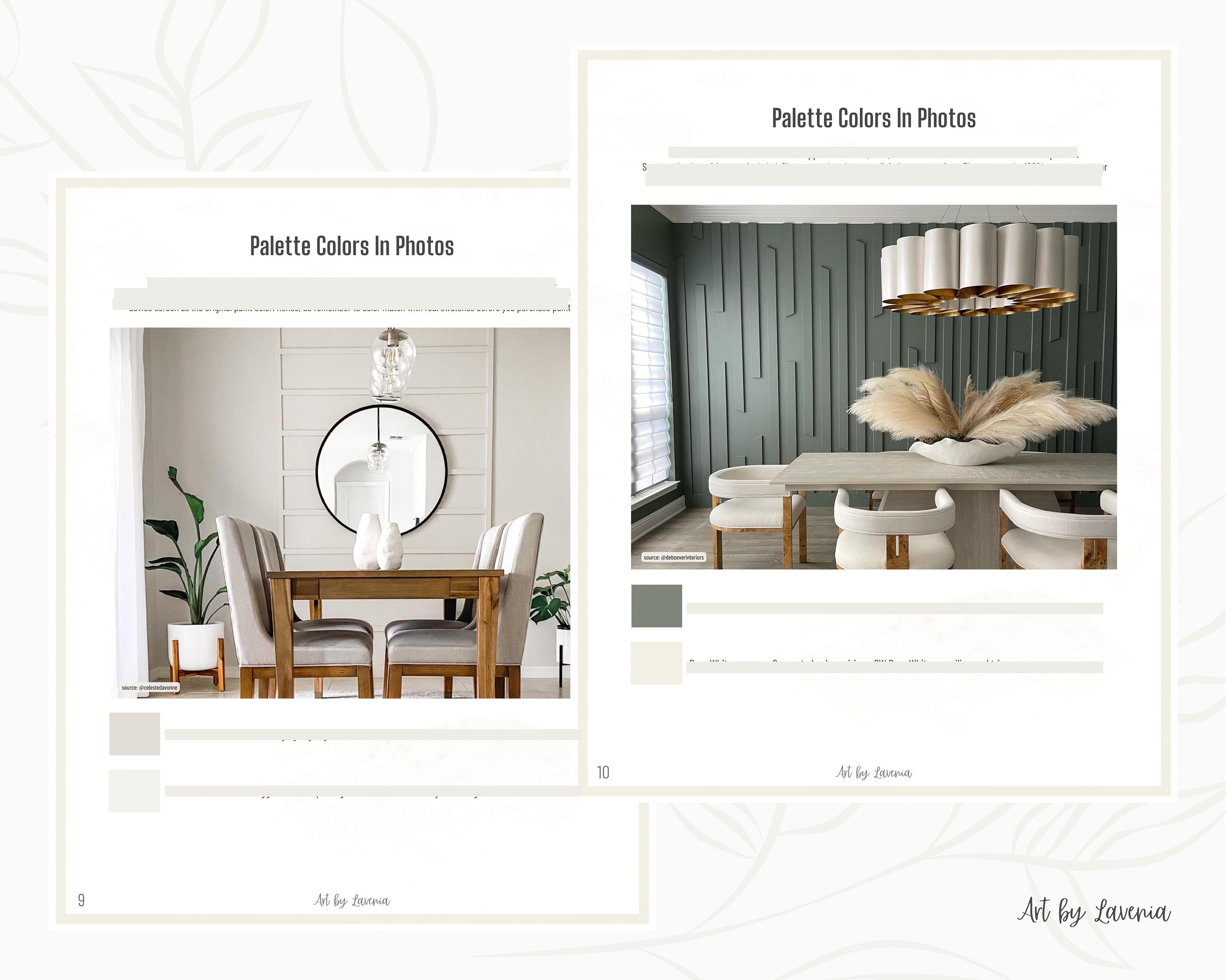 Sherwin Williams Modern Paint Color Palette for (Instant Download) - Etsy