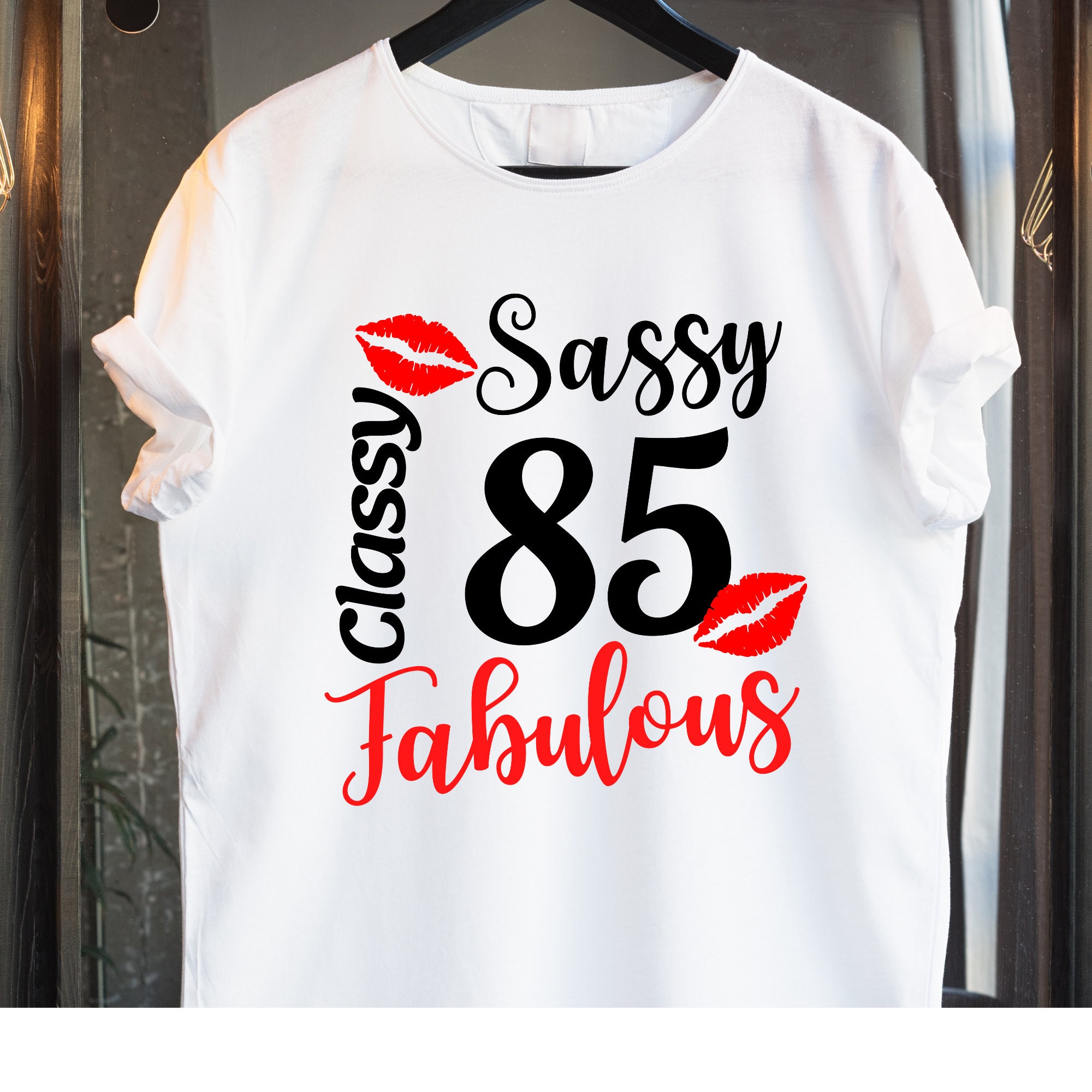 Sassy Classy Fabuloso 85 Años Camiseta 85th Birthday Tee Etsy España