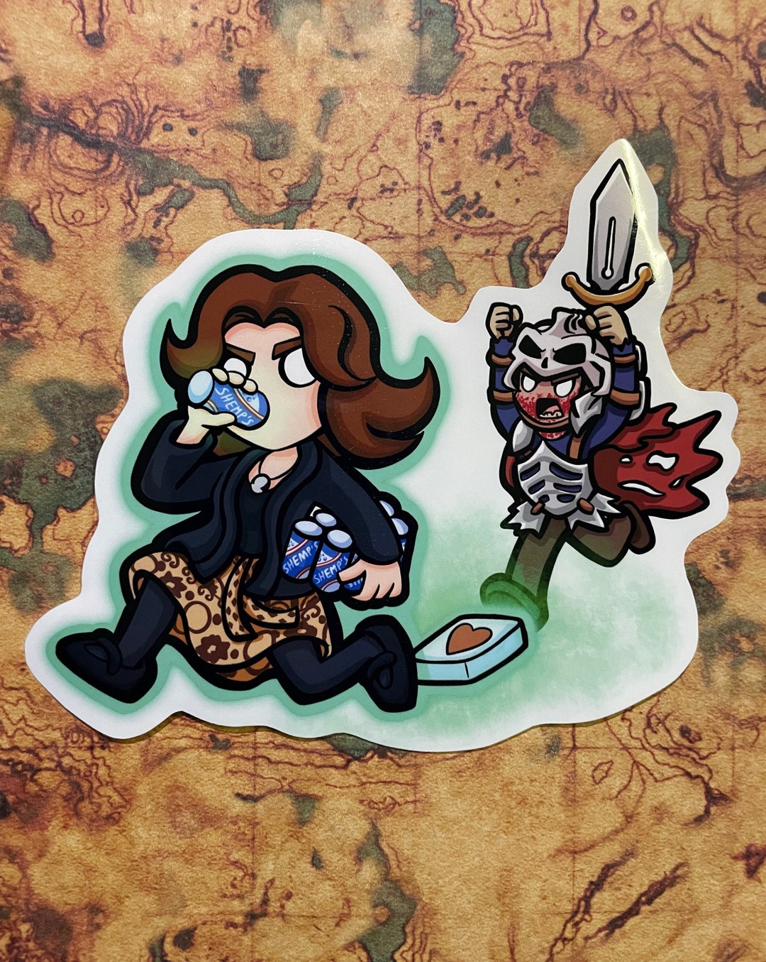 Evil Dead Sticker | Support Cheryl (evil Dead) | Glossy Vinyl Sticker ...