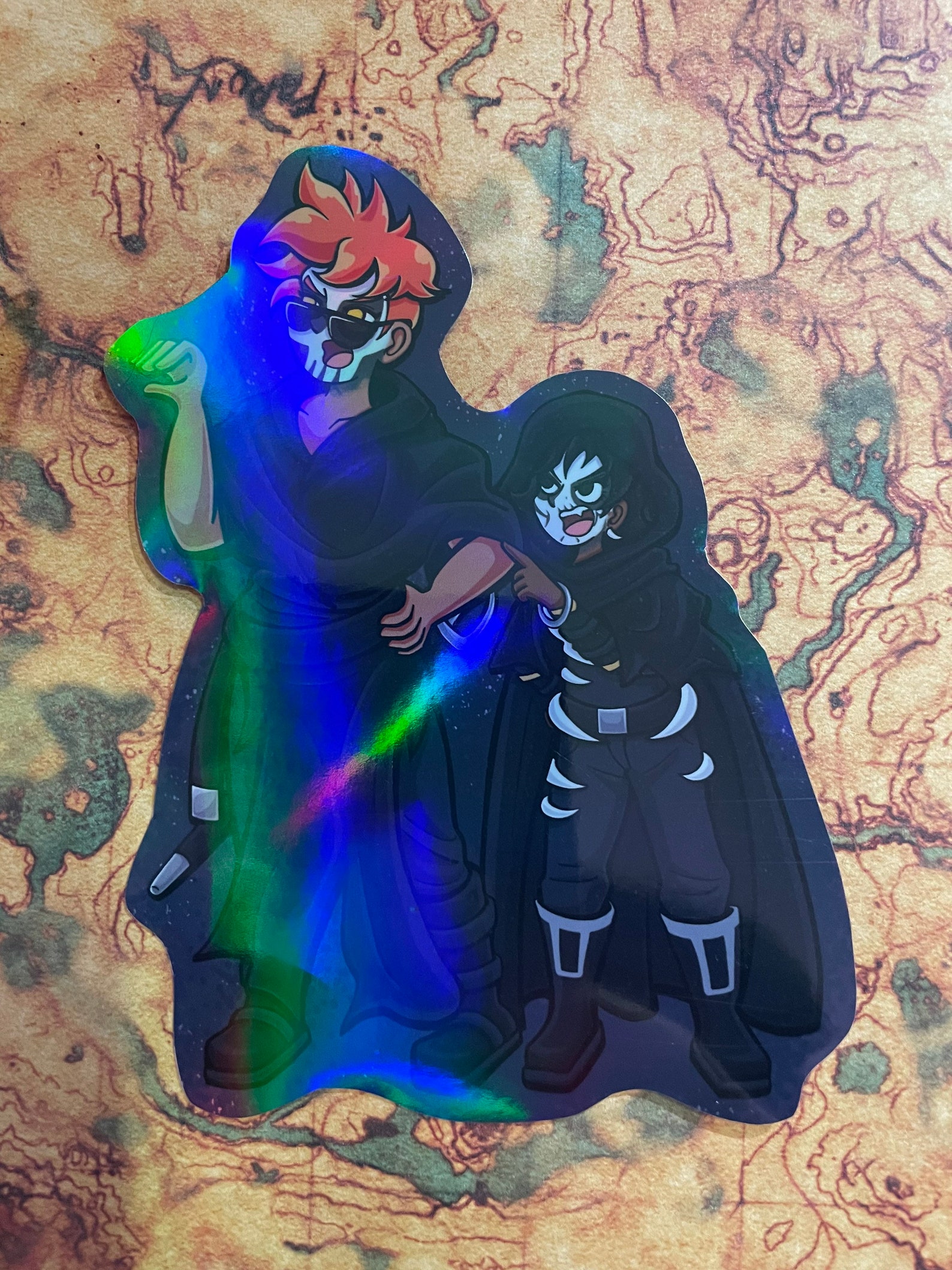 The Locked Tomb Sticker Gideon and Harrow gideon the Ninth - Etsy