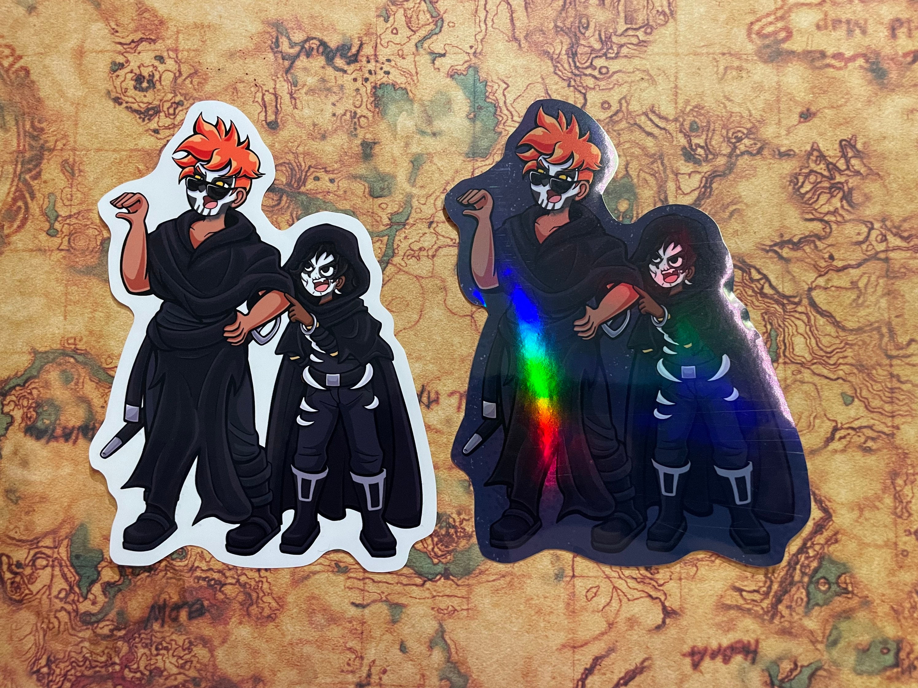 The Locked Tomb Sticker Gideon and Harrow gideon the Ninth - Etsy