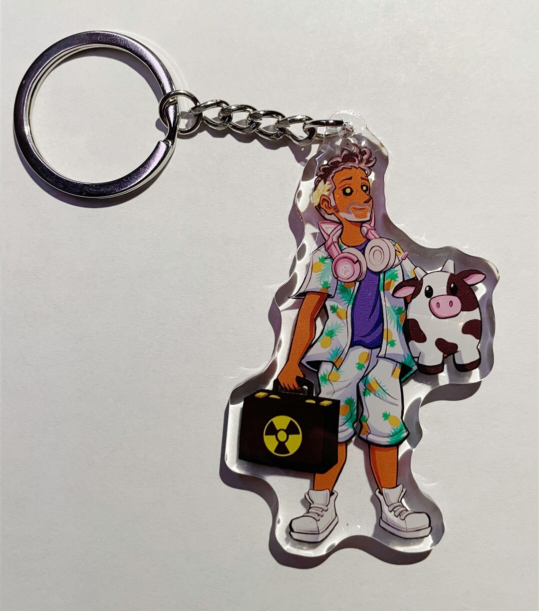 The Locked Tomb Keychain | John Gaius (nona the Ninth) | Double Sided ...