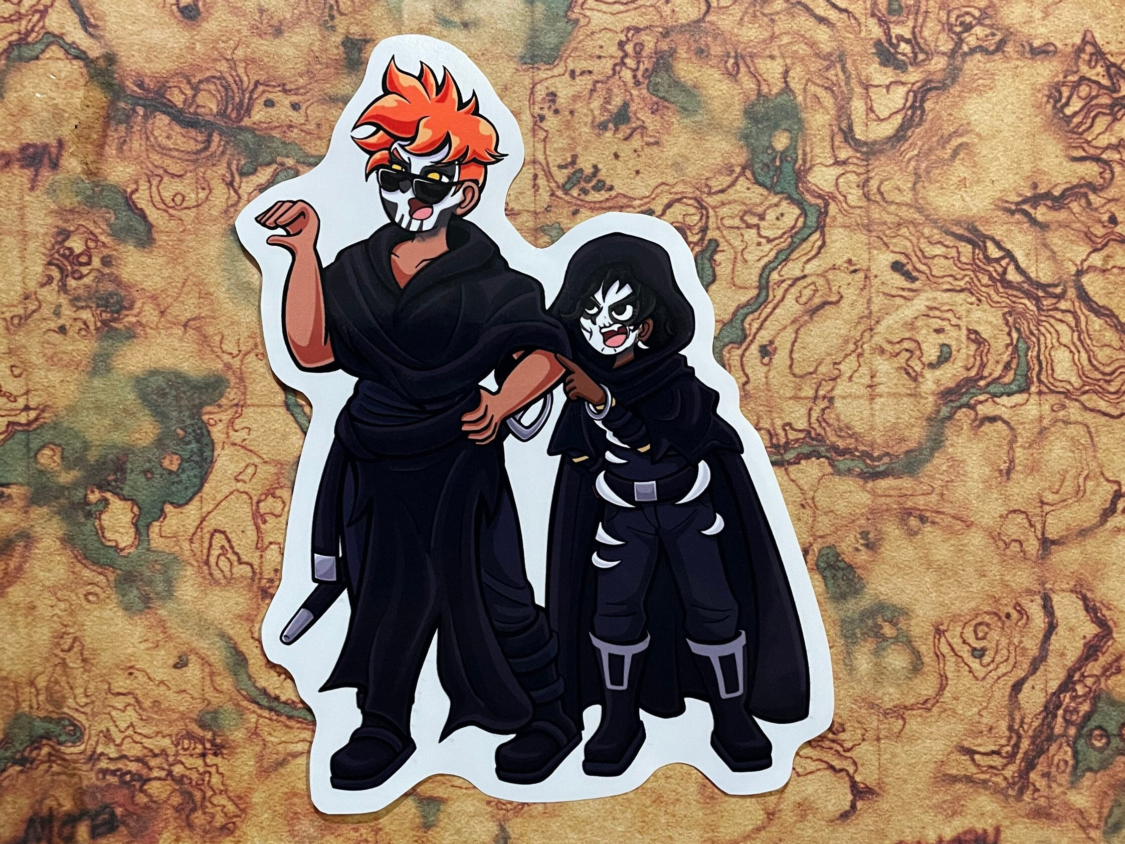 The Locked Tomb Sticker Gideon and Harrow gideon the Ninth - Etsy