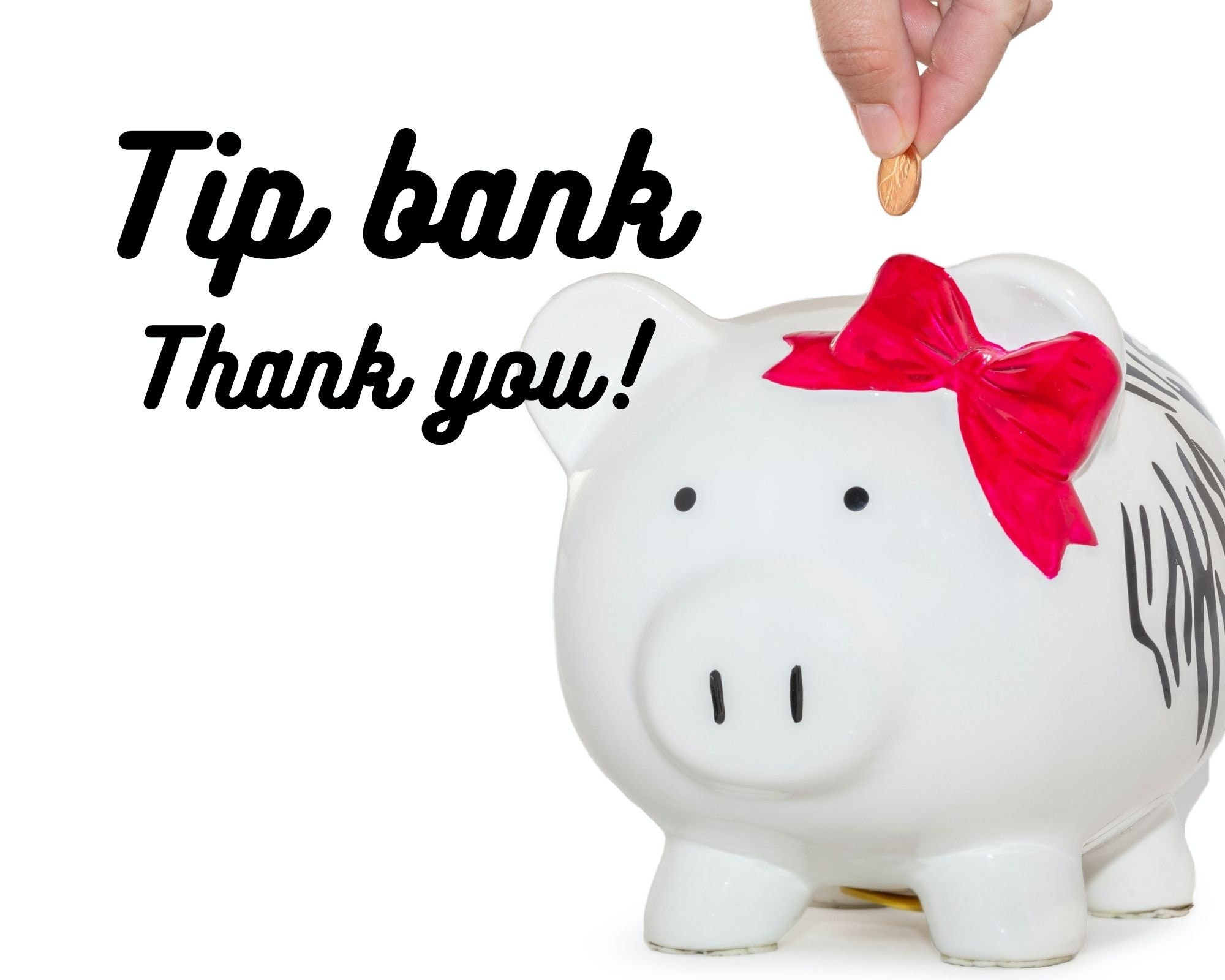 Tip Bank - Etsy