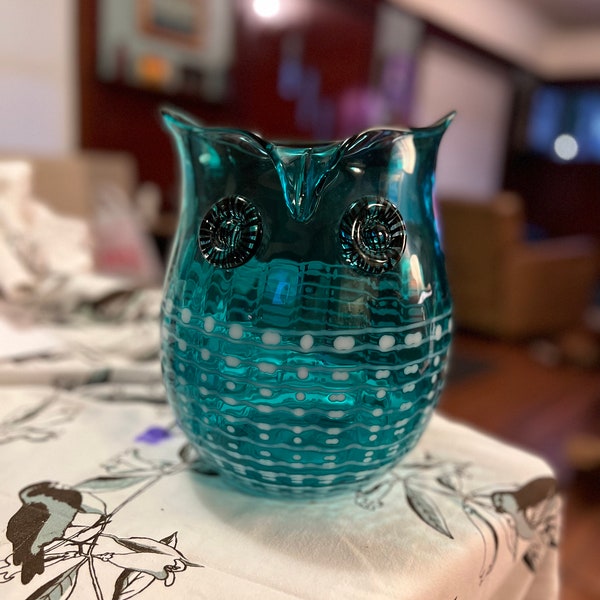 Murano Glass Owl - Etsy