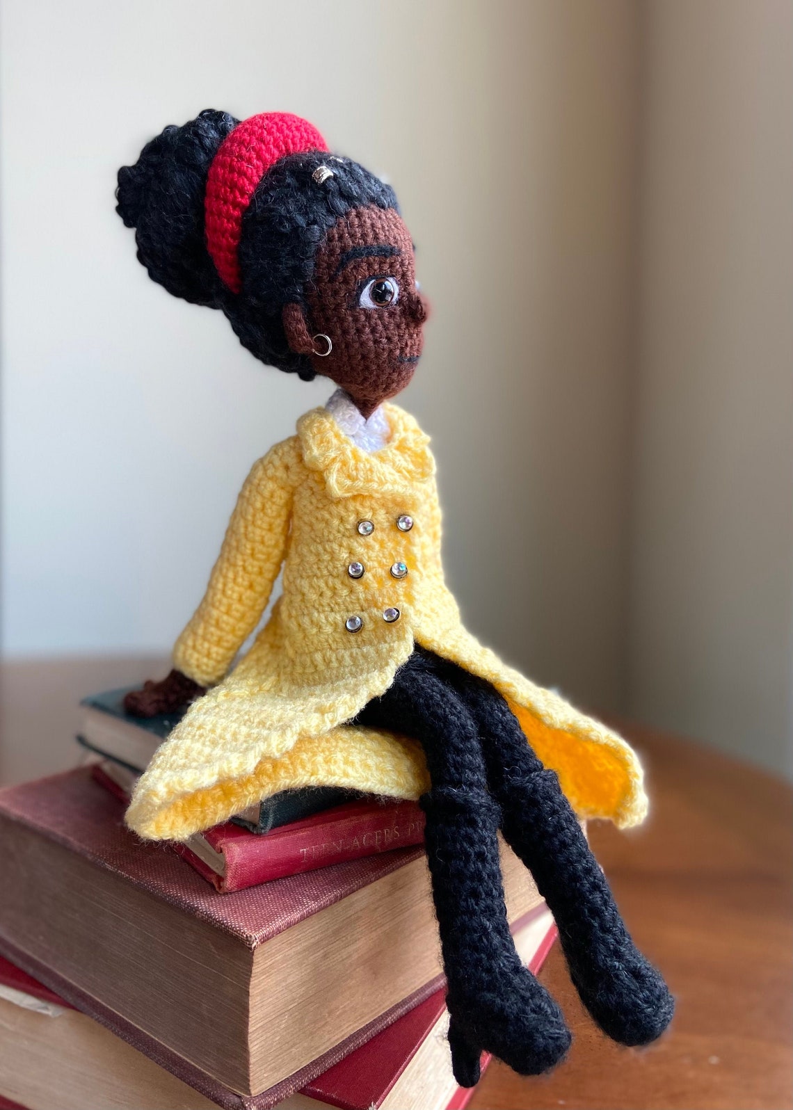 Amanda Gorman Crochet Doll Pattern - Etsy