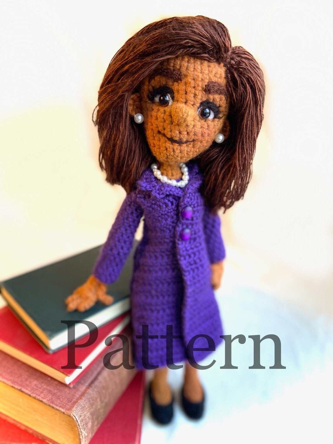 Kamala Harris Crochet Pattern, Inauguration Day - Etsy