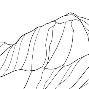 Grassi Lakes, Canmore Alberta Line Art - Digital Download to Print From ...