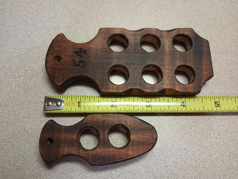 54 Caliber Loading Block/ Bullet Board Set for Muzzleloader/ Flintlock ...