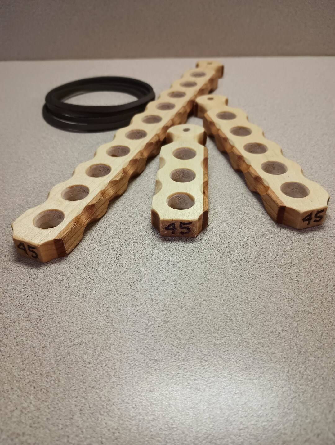 45 Caliber Loading Block/ Bullet Board Set for Muzzleloader/ Flintlock ...