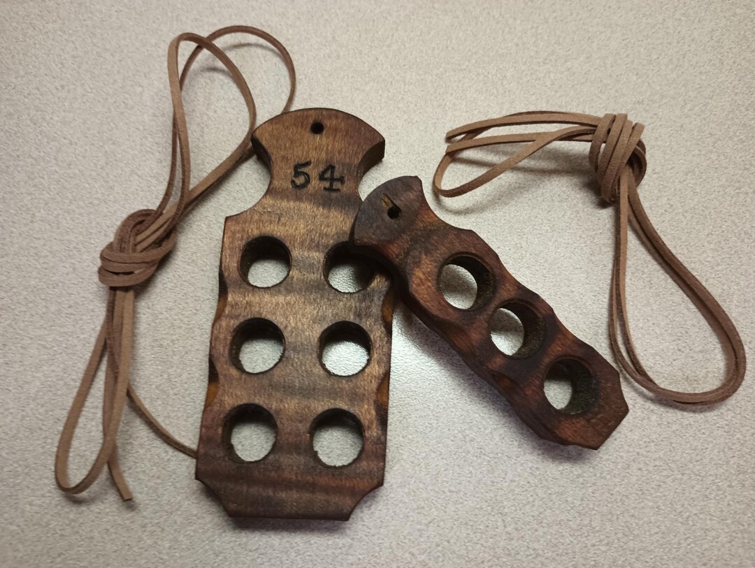 54 Caliber Curly Maple Loading Block/ Bullet Board Set for Muzzleloader ...