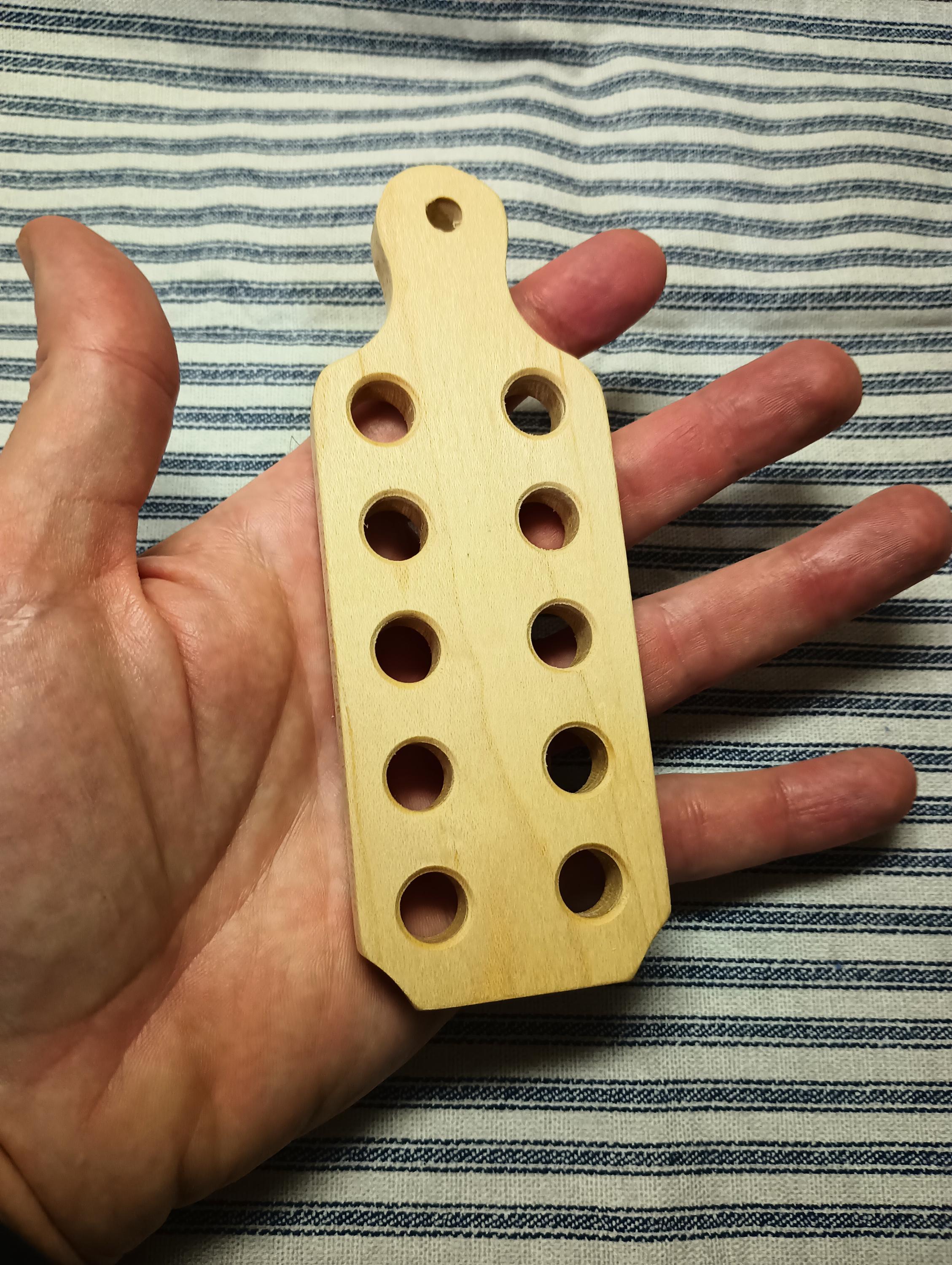 40 Caliber Loading Block aka Bullet Board. Hunting or Target Shooting ...