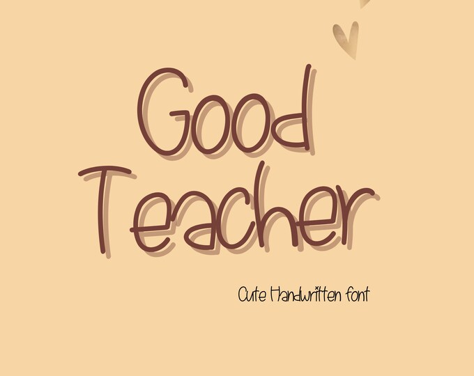 Momochi, Handwritten Font, Study Font, Simple Font, Handwriting Font ...