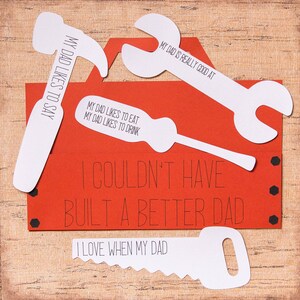 Father's Day Craft | Father's Day Gift | All About Dad Gift | Ready to ...