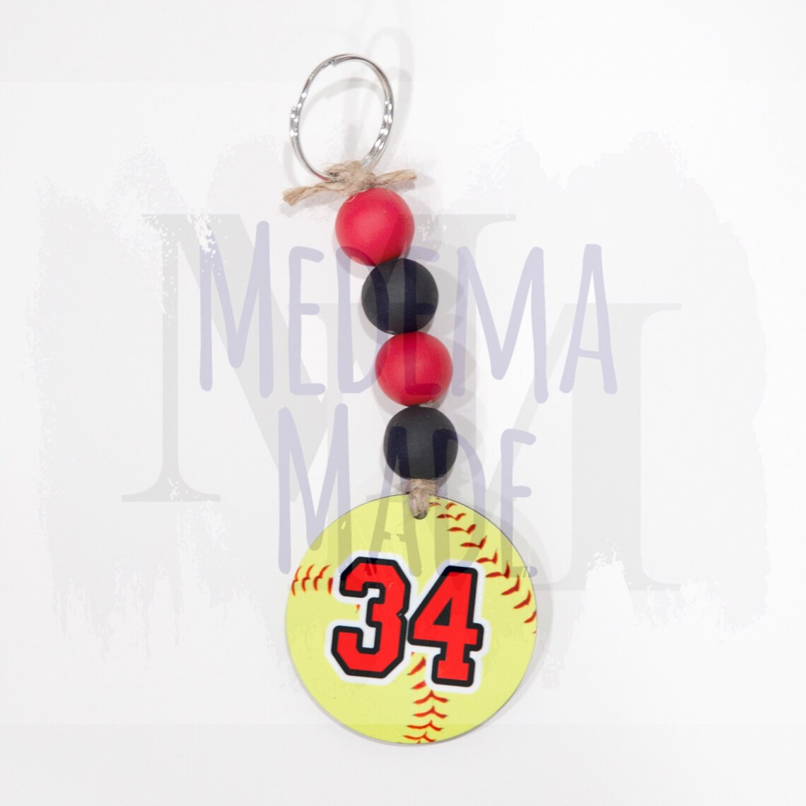 Personalized Softball Keychain | Softball Team Gift | Mom Life ...