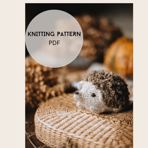 Hedgehog Pattern - Etsy