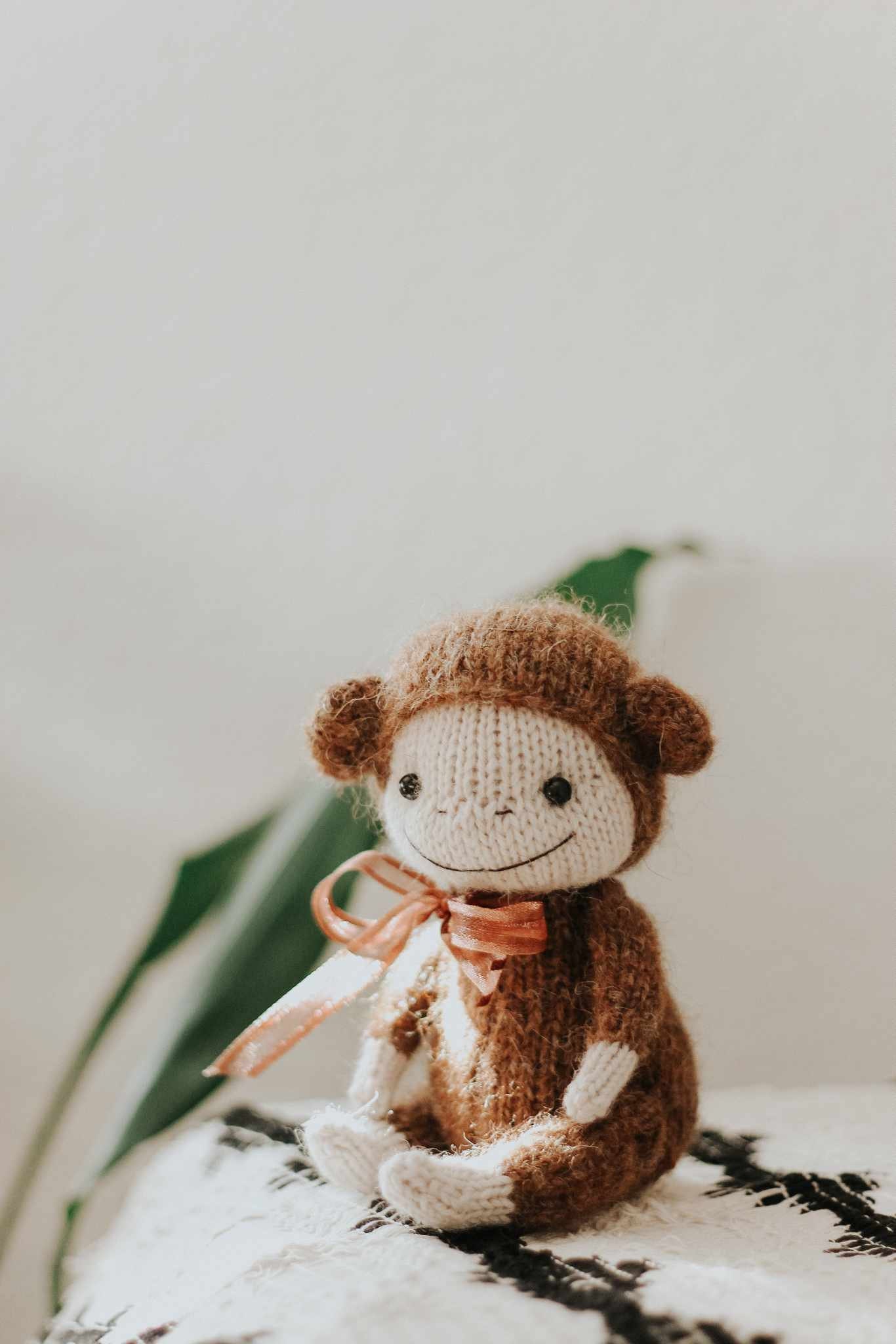 Knitted Monkey Pattern PDF Eng/ukr - Etsy