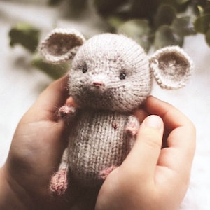 Knitting Mouse Pattern PDF Eng/ru - Etsy