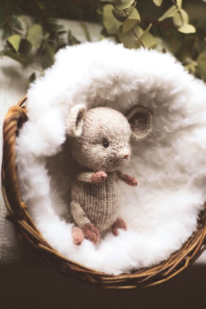 Knitting Mouse Pattern PDF Eng/ru - Etsy