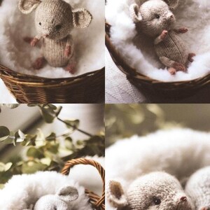 Knitting Mouse Pattern PDF - Etsy