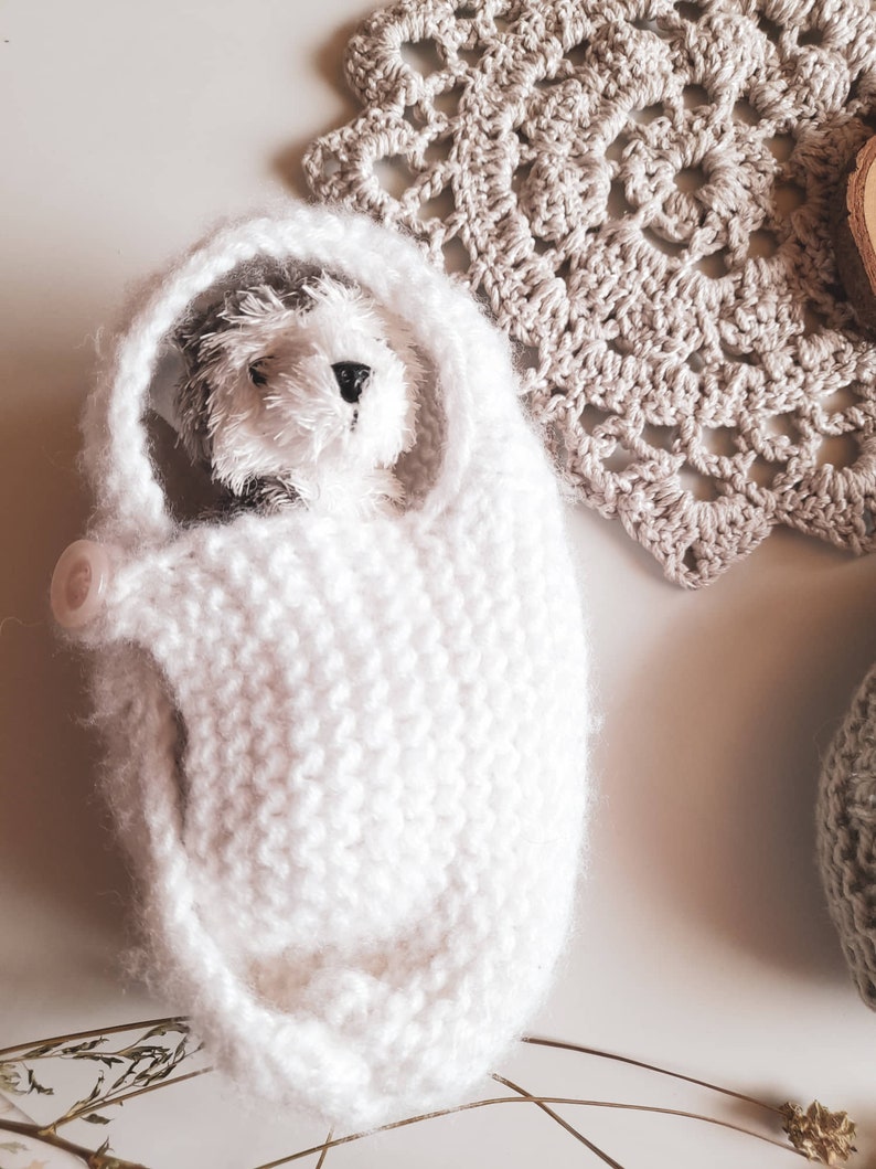 Cocoon Cradle for Toys Knitting Pattern ENG PDF - Etsy