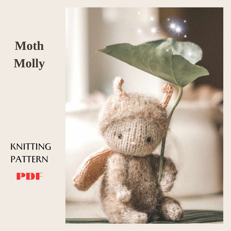 Knitting Moth Molly Pattern PDF Eng/ukr - Etsy