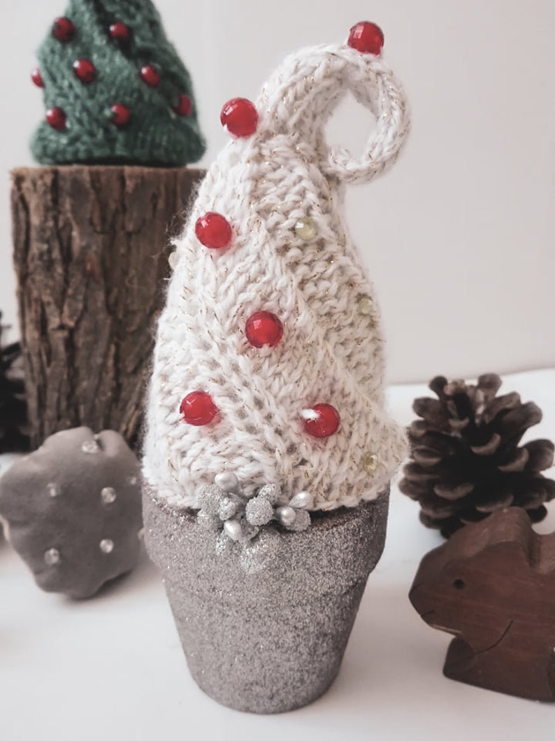 Knit Christmas Tree KNITTING PATTERN / Cristmas Knitting Pattern ...