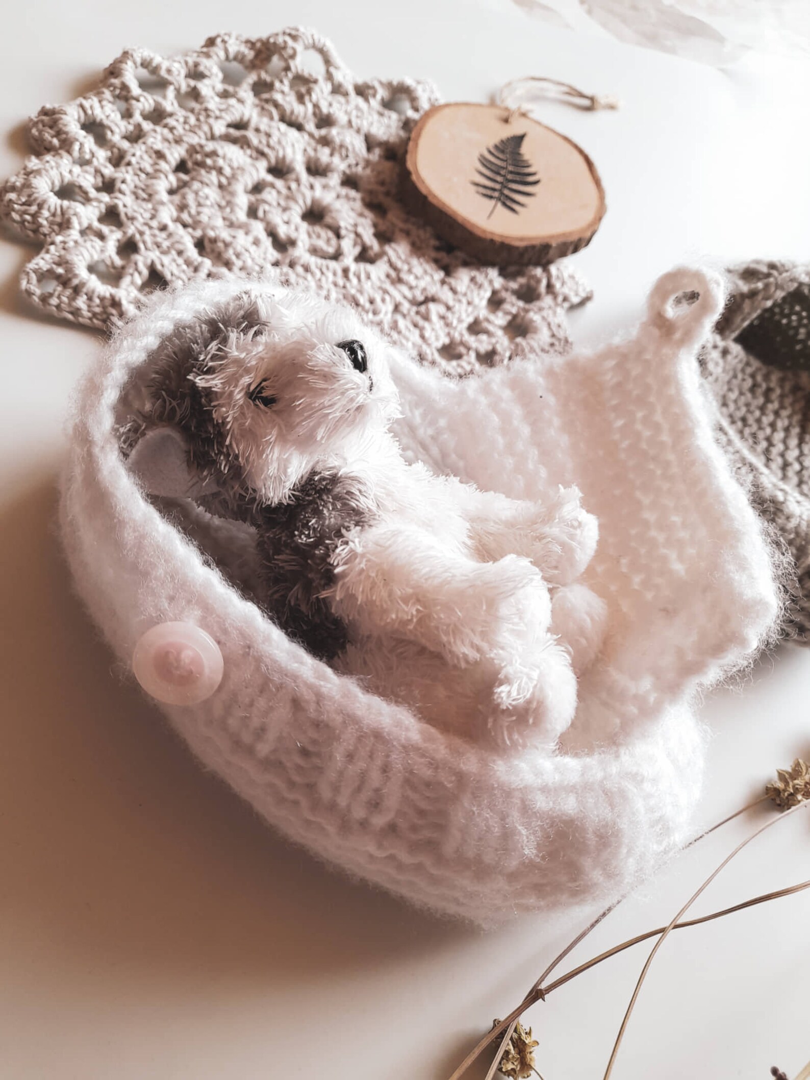 Cocoon Cradle for Toys Knitting Pattern ENG PDF - Etsy