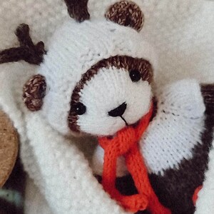 PDF Bo Bear Toy Knitting Pattern/teddy Bear/clothing Description - Etsy