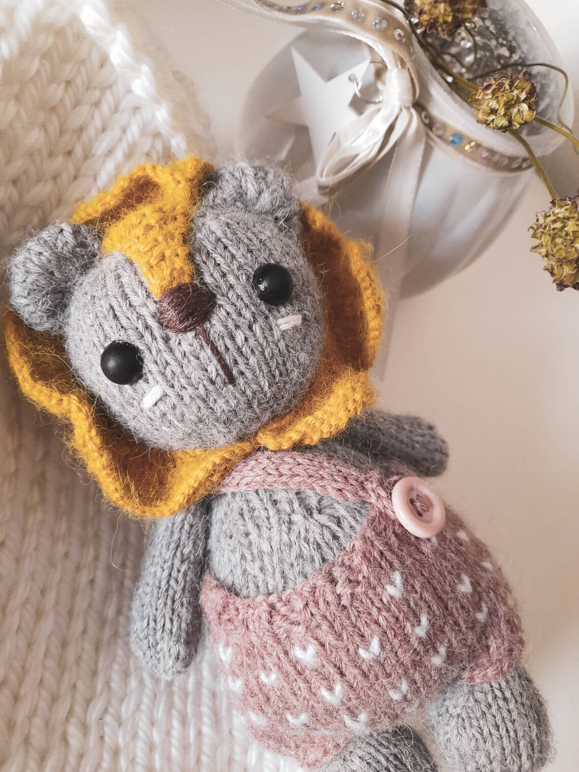 Lion Knitting Pattern Toy Knitting Pattern and Description - Etsy