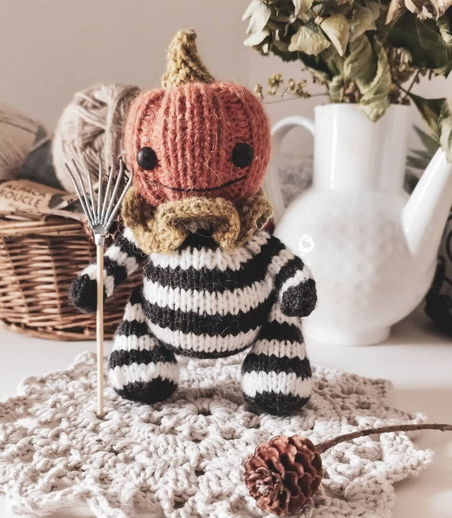 PDF Easy Knitted Pumpkin Pattern Halloween Toy Knitting Pattern Pumpkin ...
